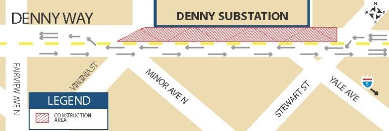 Denny Substation Construction to Cause Denny Way Lane Closures ...