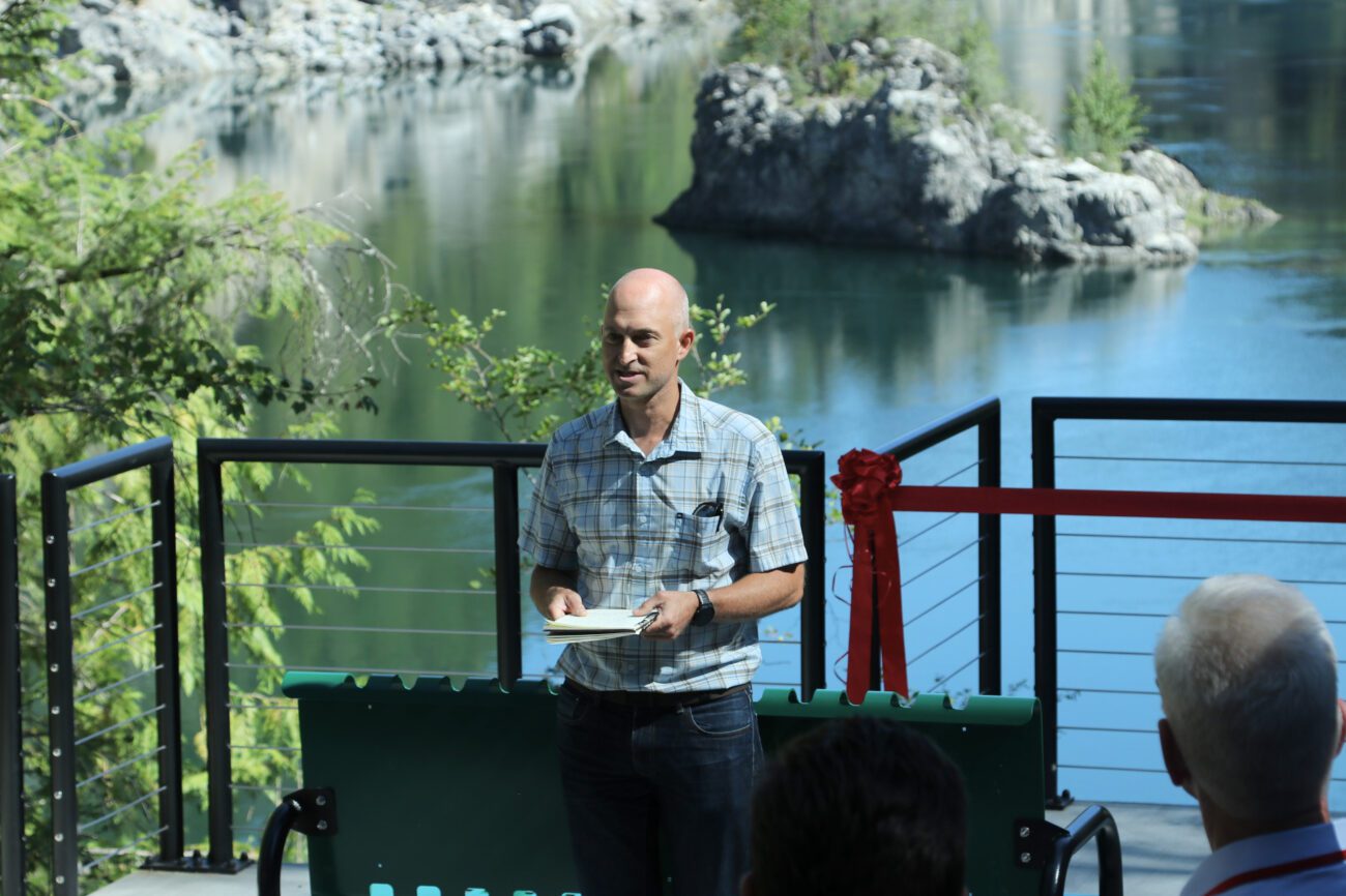 Celebrating the Opening of the Metaline Falls Portage Park - Powerlines